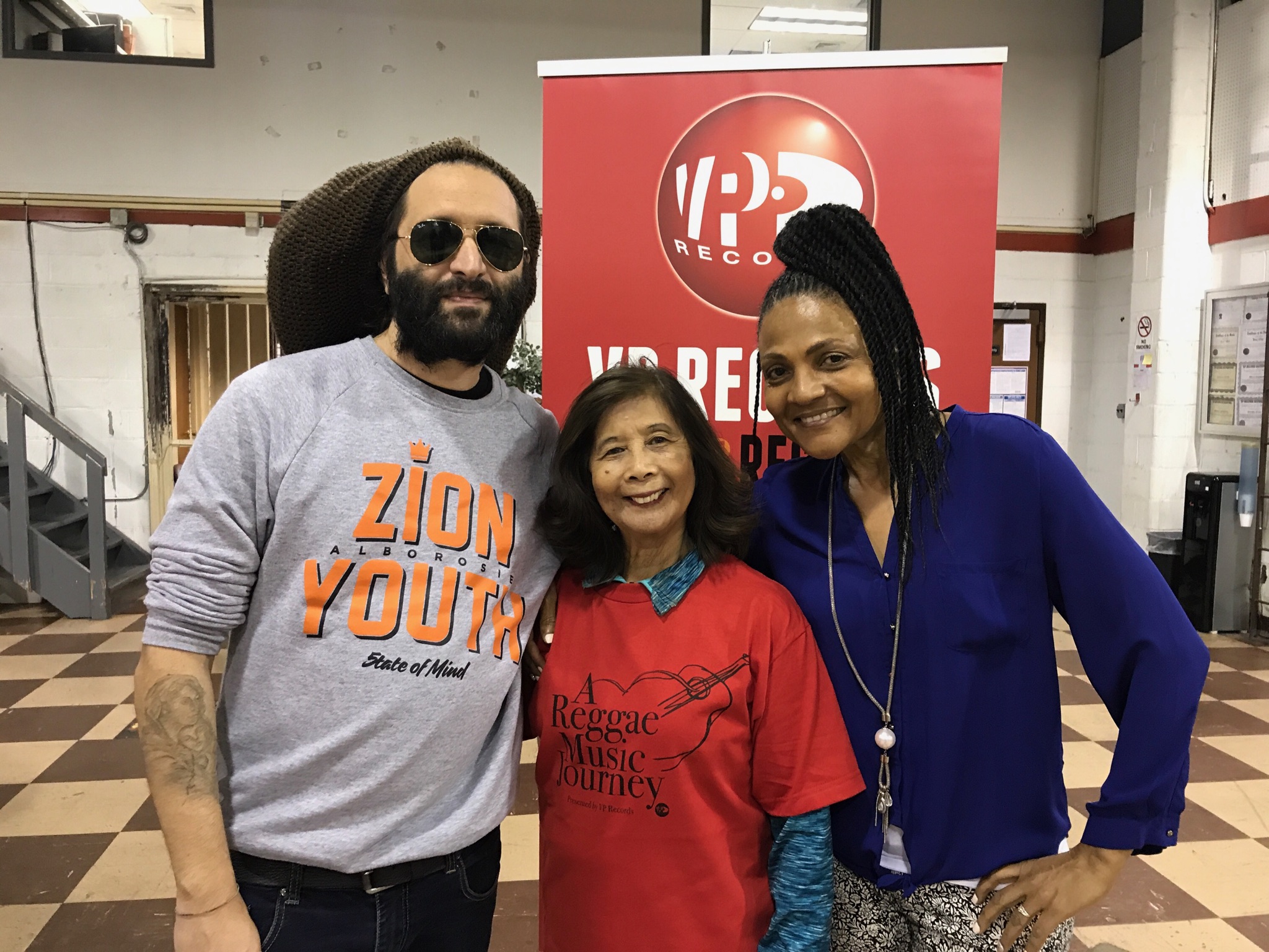 ALBOROSIE AND CARLENE DAVIS VISIT VP WAREHOUSE | VP Records