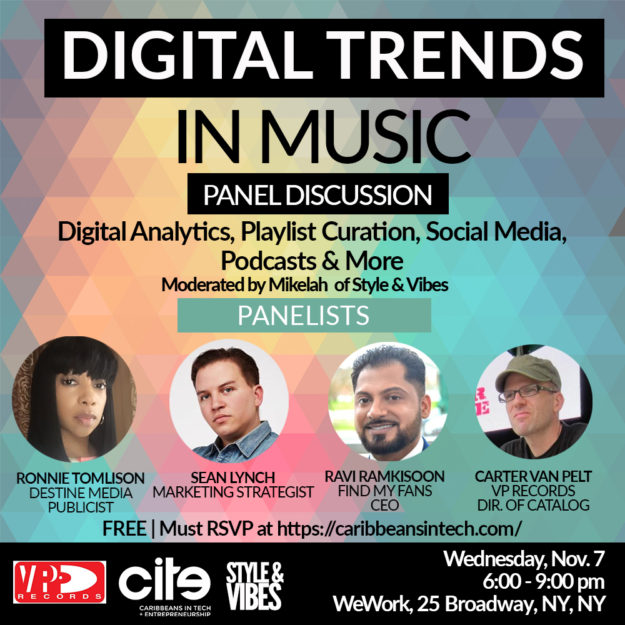 VP RECORDS PRESENTS PANEL DISCUSSION ON DIGITAL TRENDS IN MUSIC- With ...