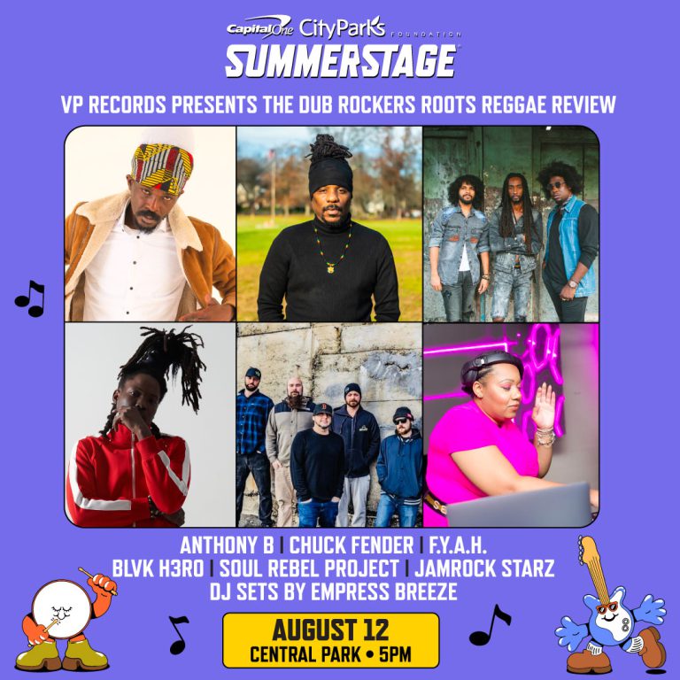 VP Records Partners with SummerStage For Roots Reggae Review – VP Records