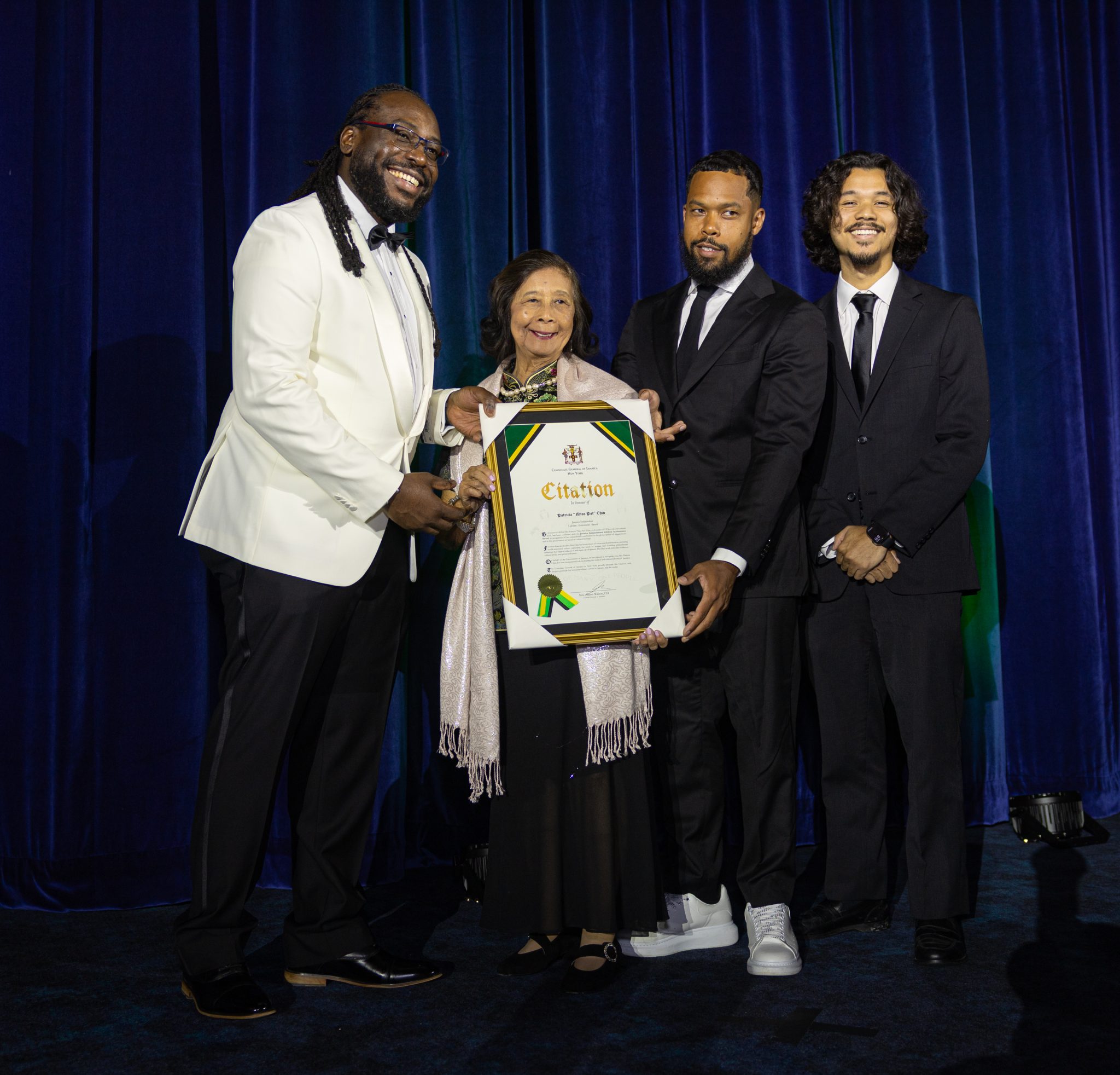 Patricia “Miss Pat” Chin Honored at the 2025 Jamaica Independence Gala ...